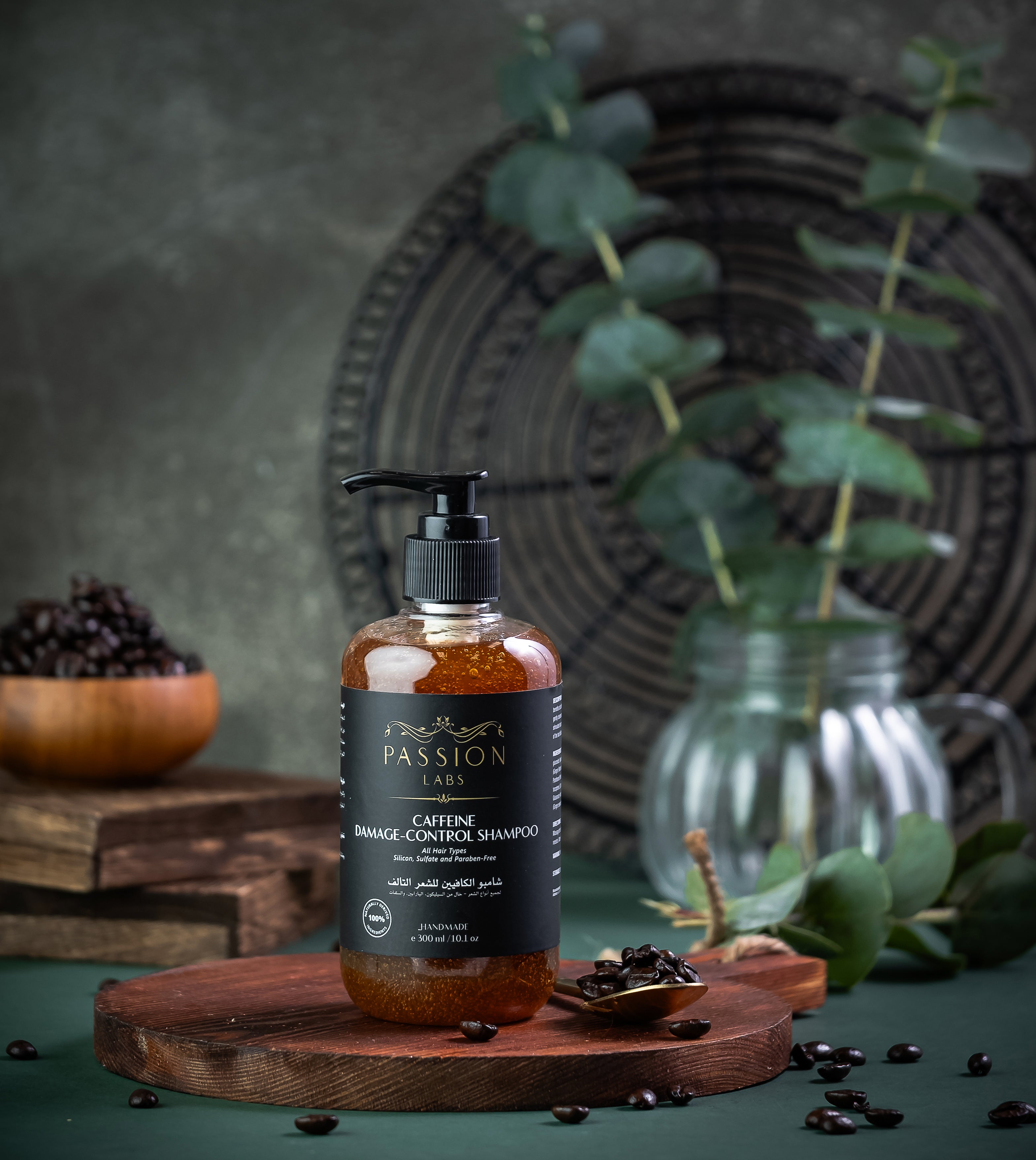 Caffeine Hair Growth Shampoo - Damage Control - Pure Path