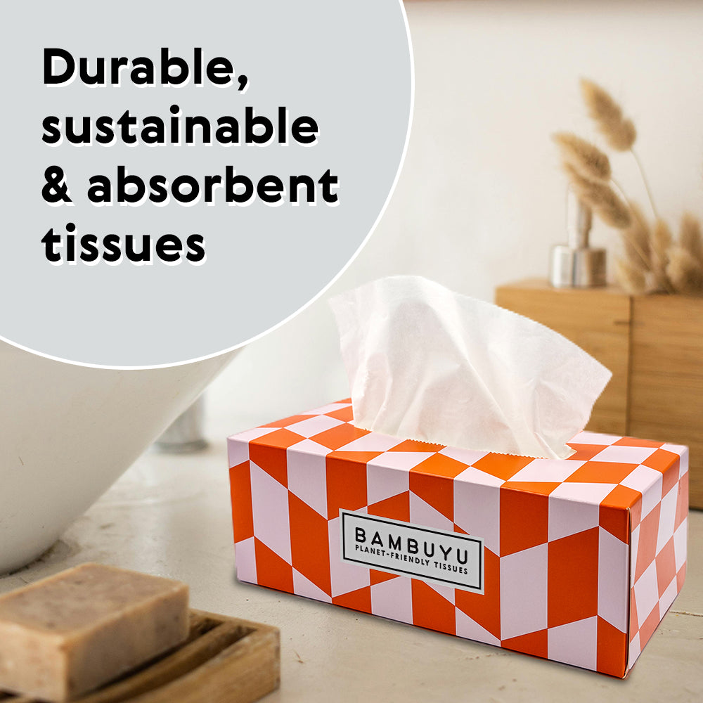 Buy Bamboo Facial Tissue Box - Rectangle Online at Best Price | bambuyu ...