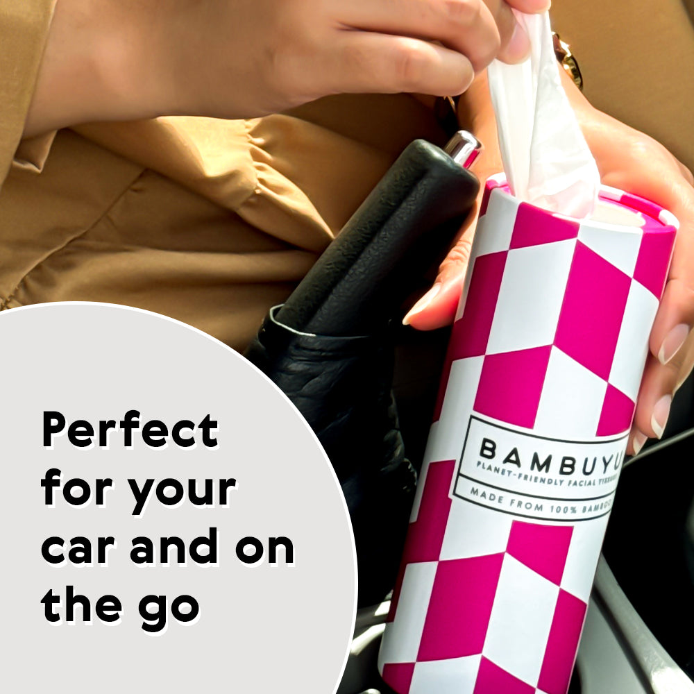 Buy Bamboo Car Facial Tissue Box - Tube Online at Best Price | bambuyu ...